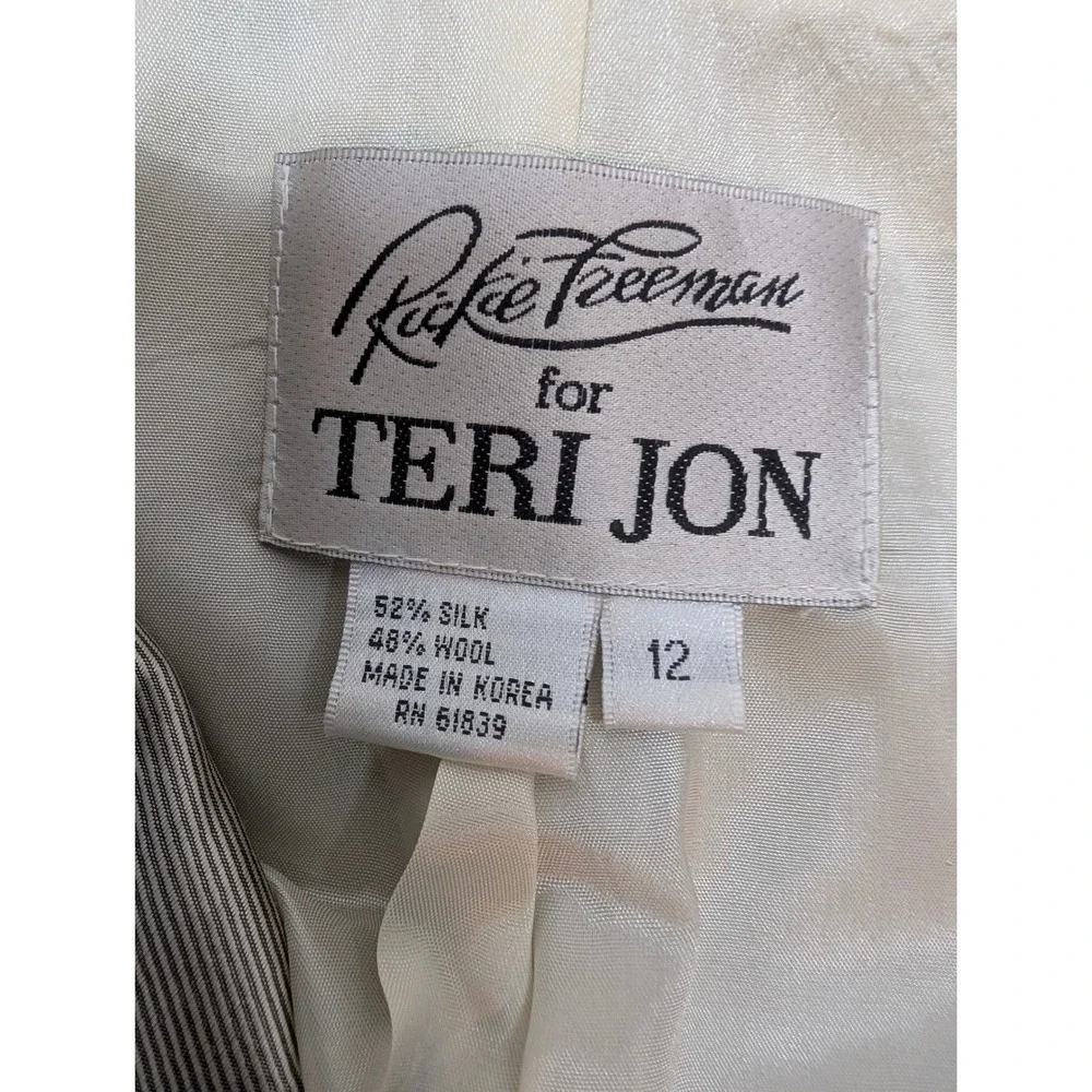 Rickie Freeman for Teri Jon | Skirts | Rickie Freeman Teri Jon Silk ...
